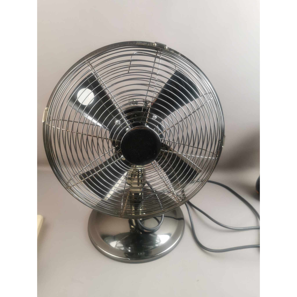 old fashioned antique all metal 12 inch electric fan (korea) | Shopee ...