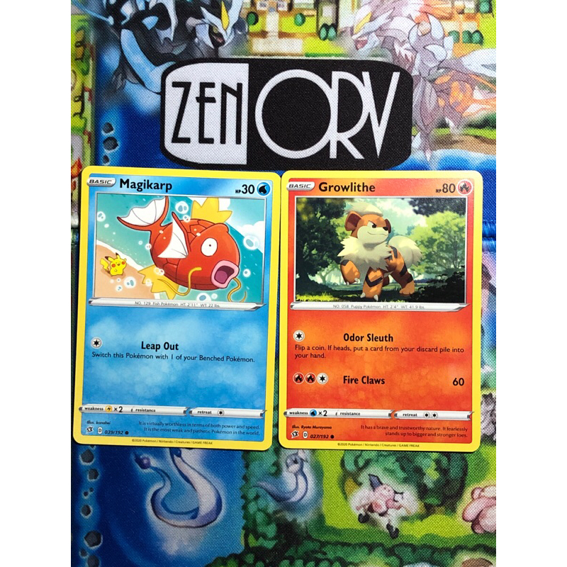 Gen 1 Rebel Clash Pokemon Card TCG Generation Gen1 and Common Uncommon ...