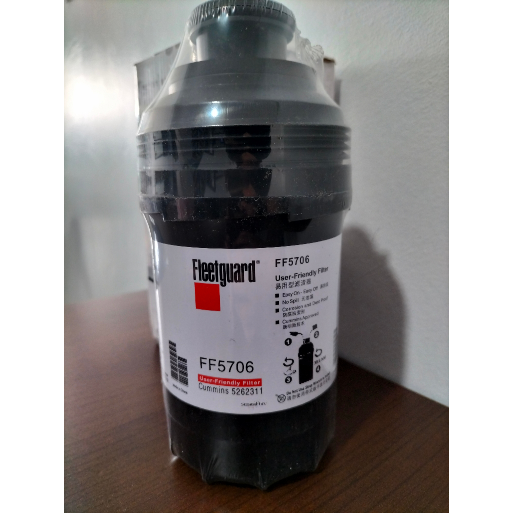 FF 5706 (Fleet guard OIL FILTER) for FOTON CUMMINS - 1PC | Shopee ...