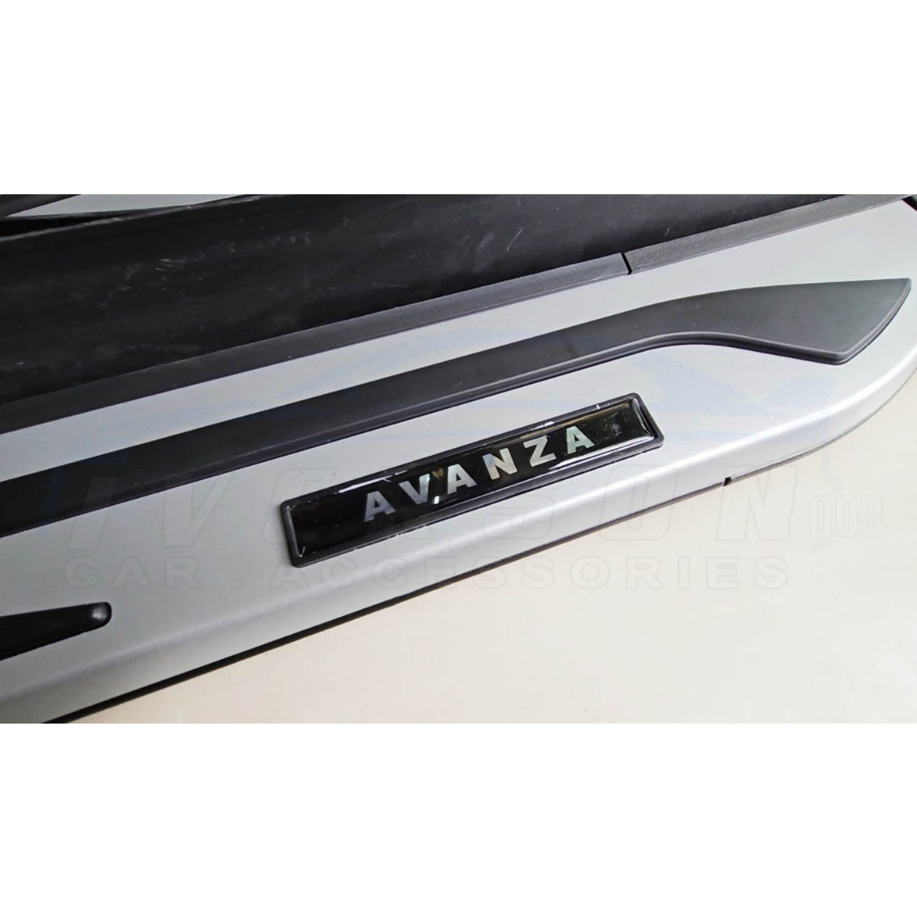 Avanza Two Tone Stepboard Running Board for Toyota Avanza 2022 to 2023 ...