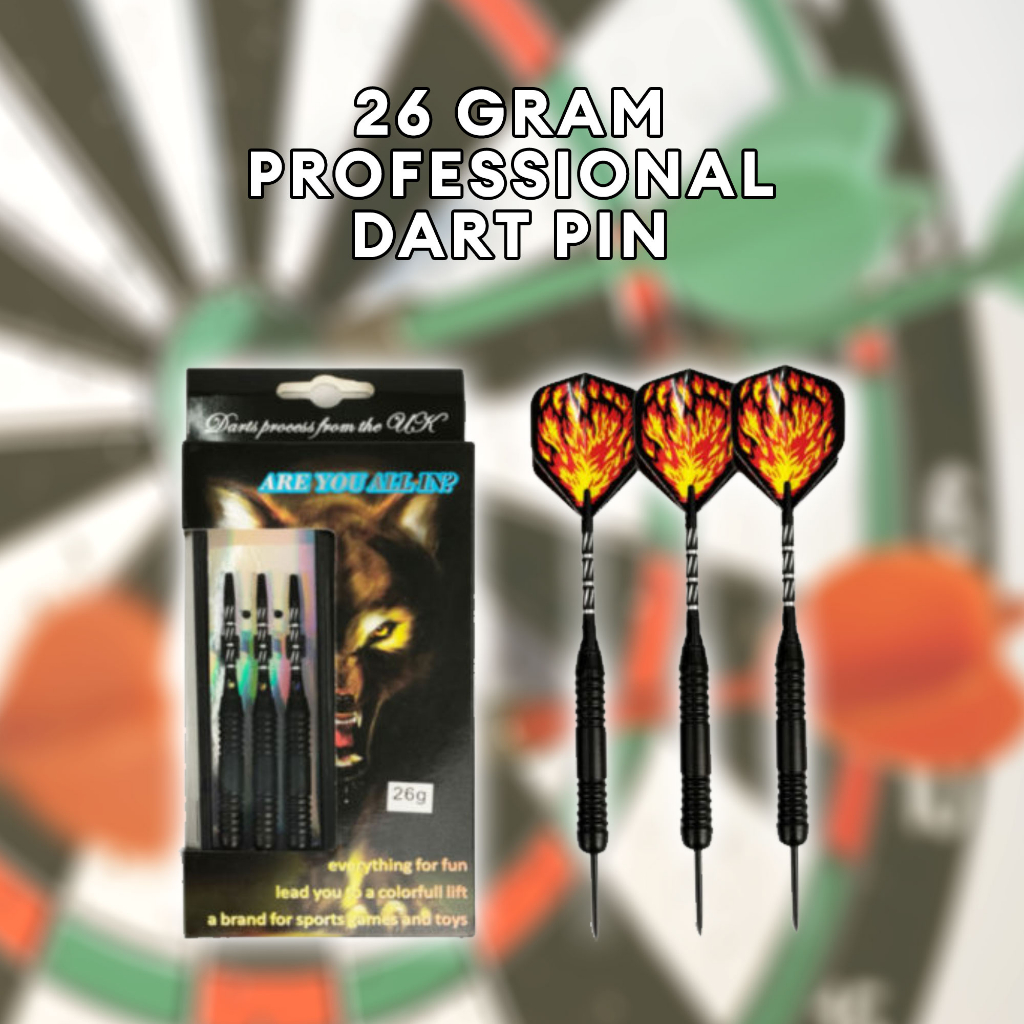 Guru Mehar DART PIN STEEL TIP- 26 Grams 3 Pcs Professional Dart Pin ...