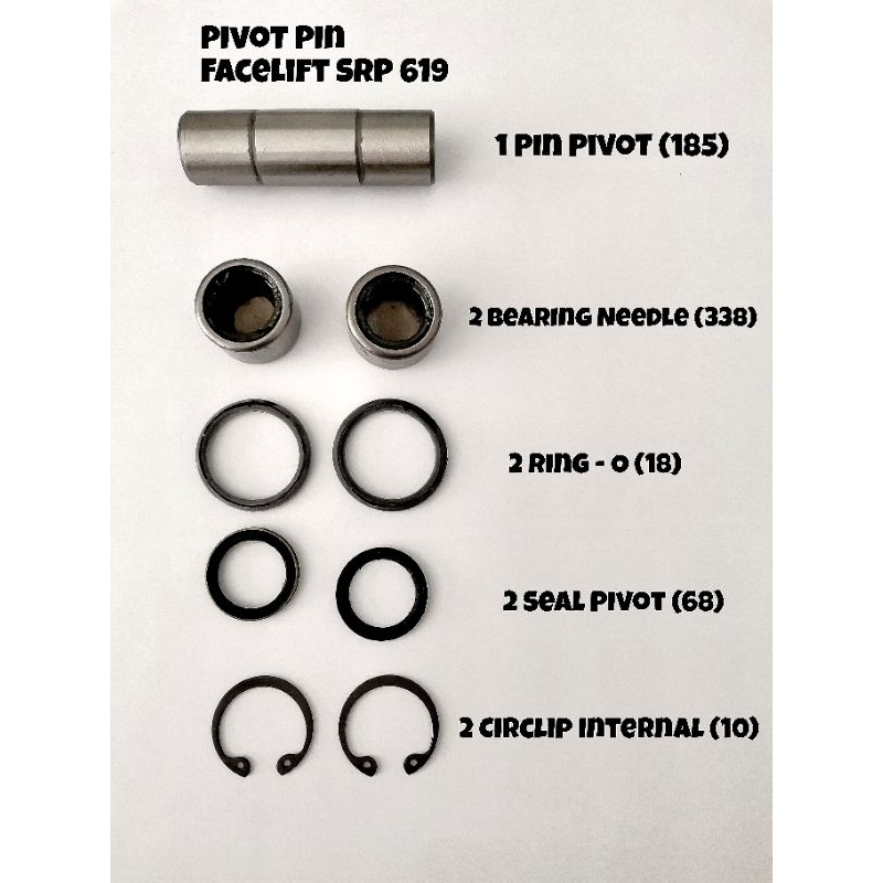 Pivot Pin RE Facelift SET | Shopee Philippines
