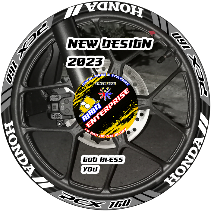 Honda PCX 160 Mag Sticker - New Design Printed | Shopee Philippines