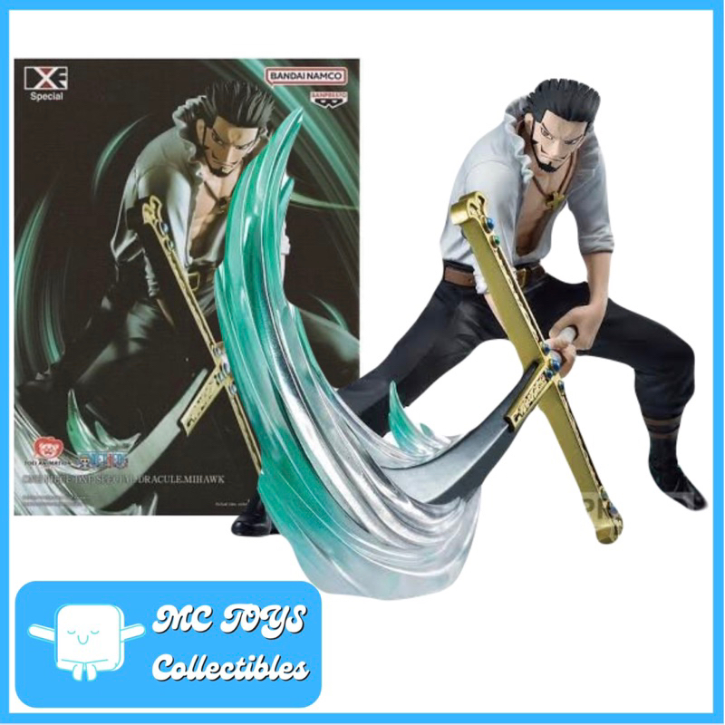 One Piece Dracule Mihawk DXF Special Banpresto | Shopee Philippines