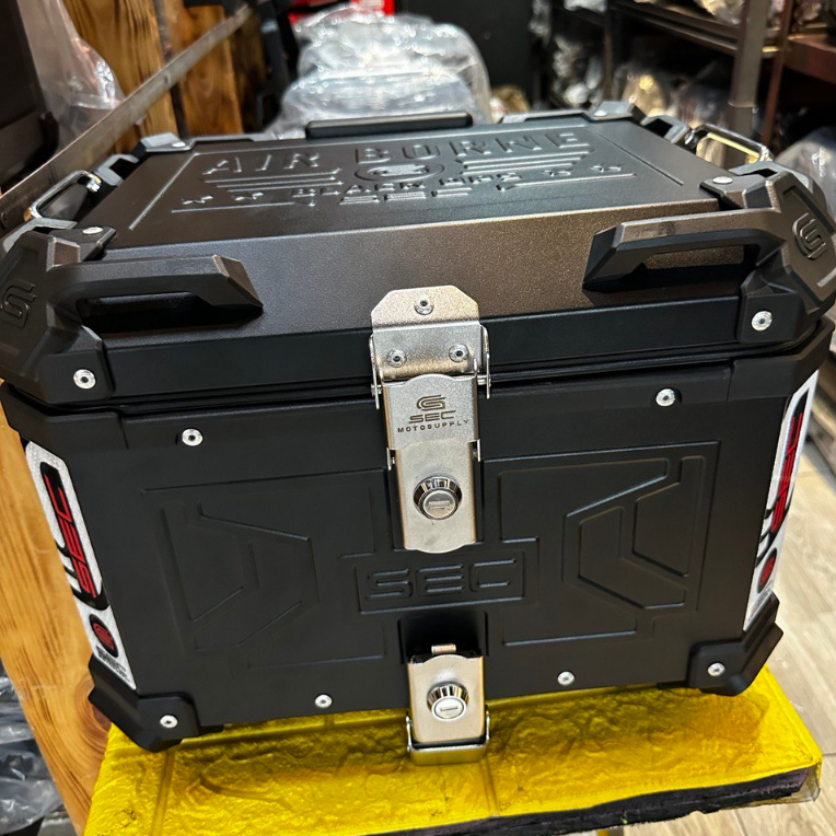 Alloy top box 55L 45L 35L SEC, Duhan, Motobox (Pure Alloy) Givi box | Shopee Philippines