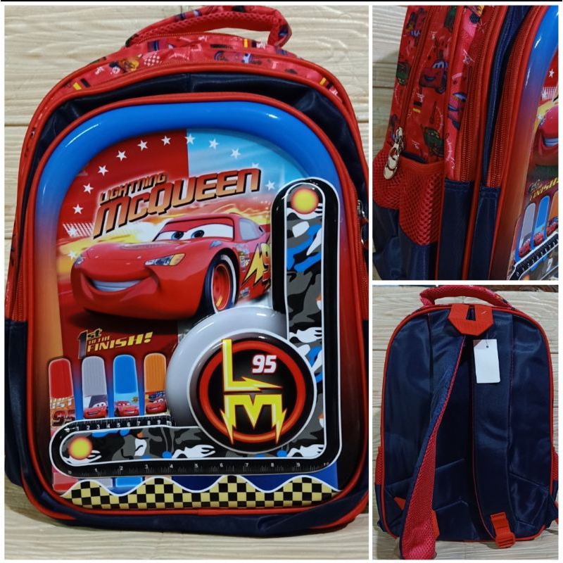 character school bag/backpack for kids embowsed design | Shopee Philippines