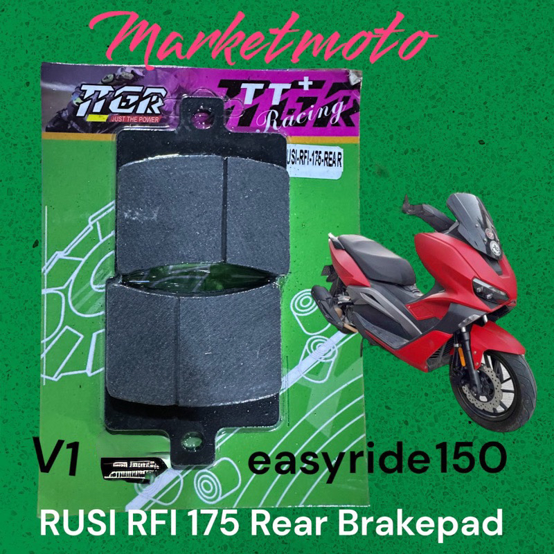 BRAKE PAD FOR RFI 175 V1 REAR/ EASY RIDE 150N/150P/150Q RFI175 brakepad | Shopee Philippines