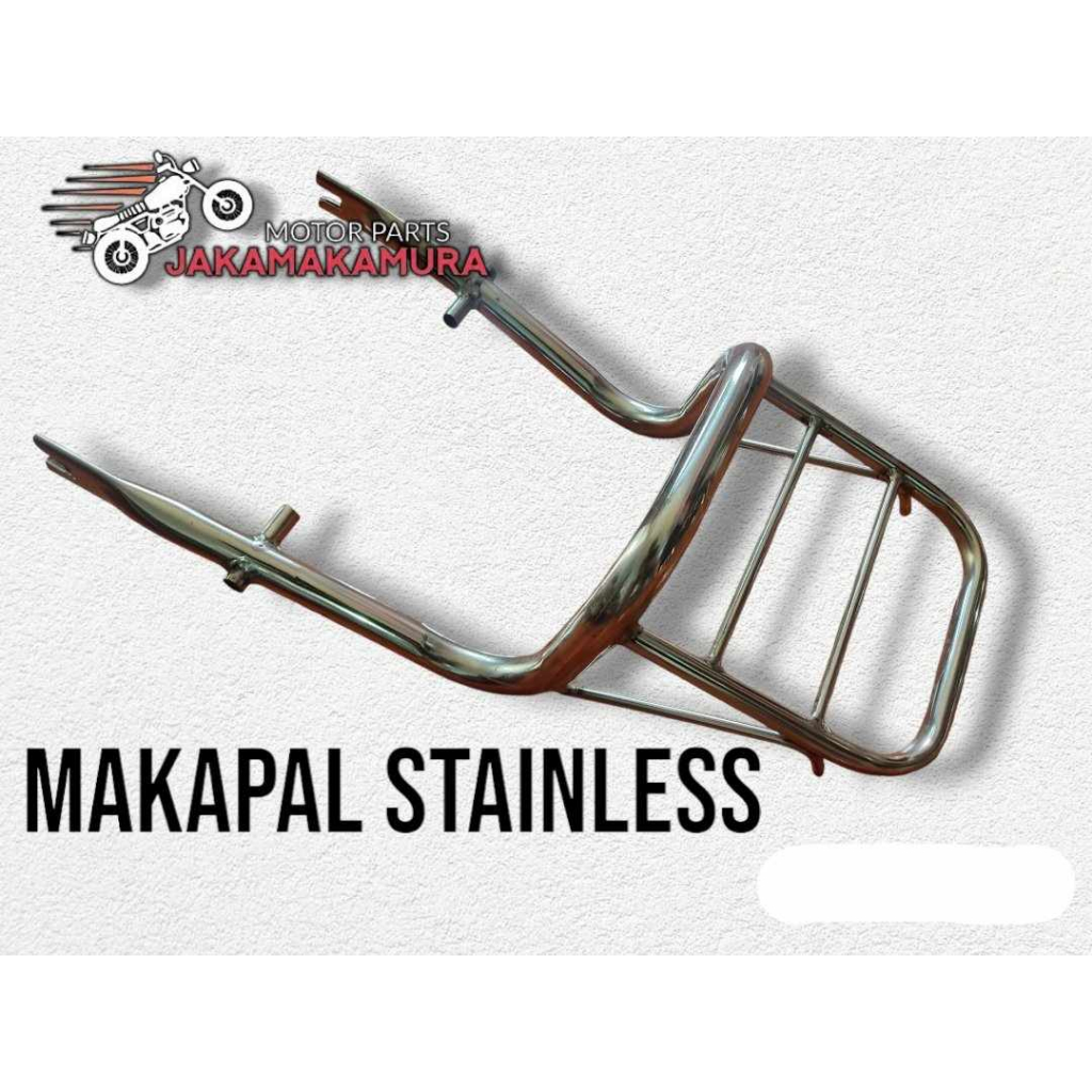 304 STAINLESS CARRIER TMX 155/ TMX 125, RUSI 125/150, EURO, PINOY ...