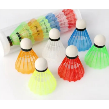 Multi- Color Shuttle cock / Badminton Balls Shuttlecock (sold per 3, 6 ...