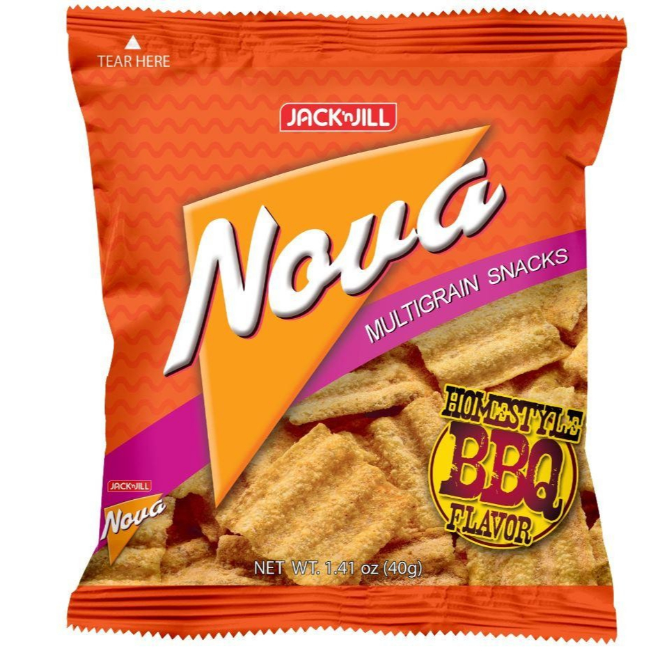 Nova Multigrain Snacks Homestyle Barbecue 40g | Shopee Philippines