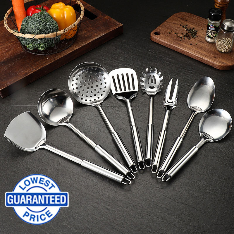 (Philippines spot)7PC Stainless Steel Kitchen Utensil Tool Set ...