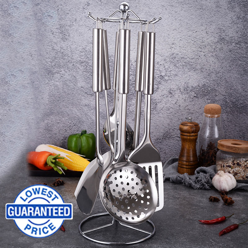 7PC Stainless Steel Kitchen Utensil Tool Set Kitchenware Utensils ...