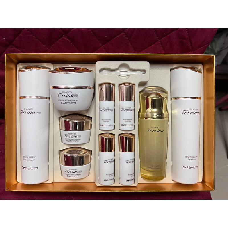 ISA KNOX TERVINA REGENERATING SET (10pc set) | Shopee Philippines