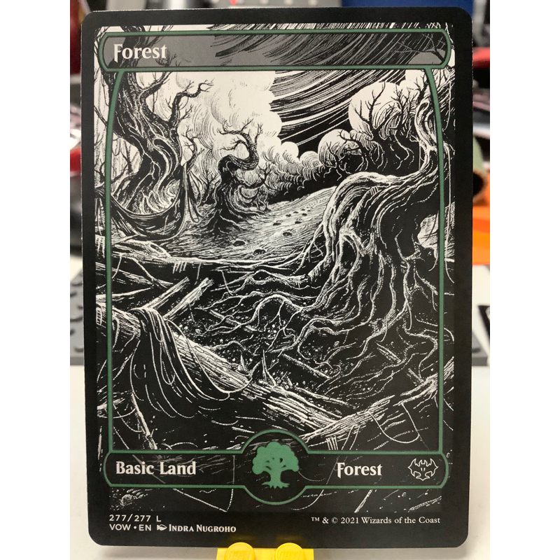 MAGIC: The Gathering - Forest (277) (Innistrad: Crimson Vow) | Shopee ...