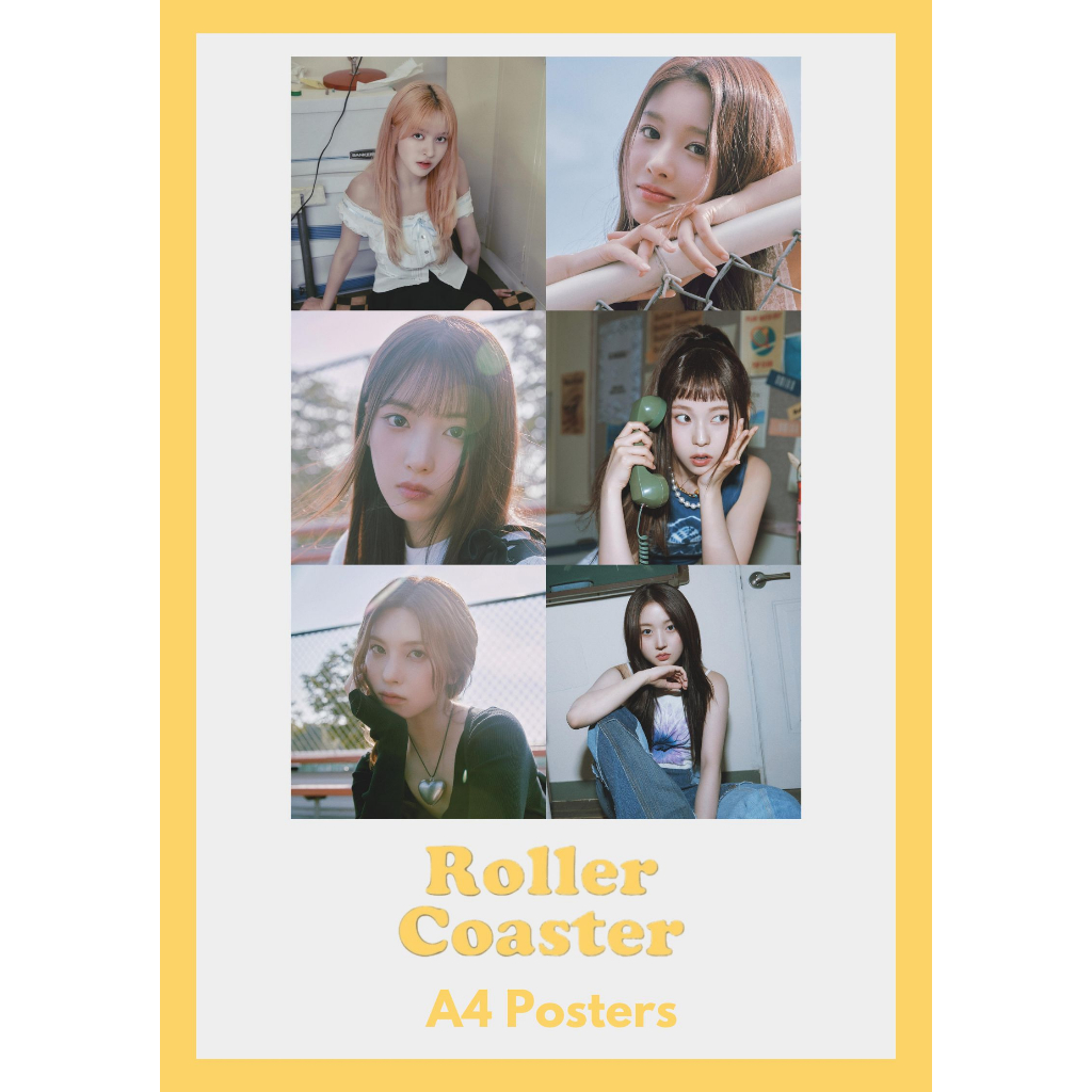 NMIXX Roller Coaster K-Pop A4 Posters | Shopee Philippines