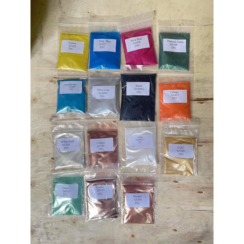 Mica Powders / pigments for epoxy resin | Shopee Philippines