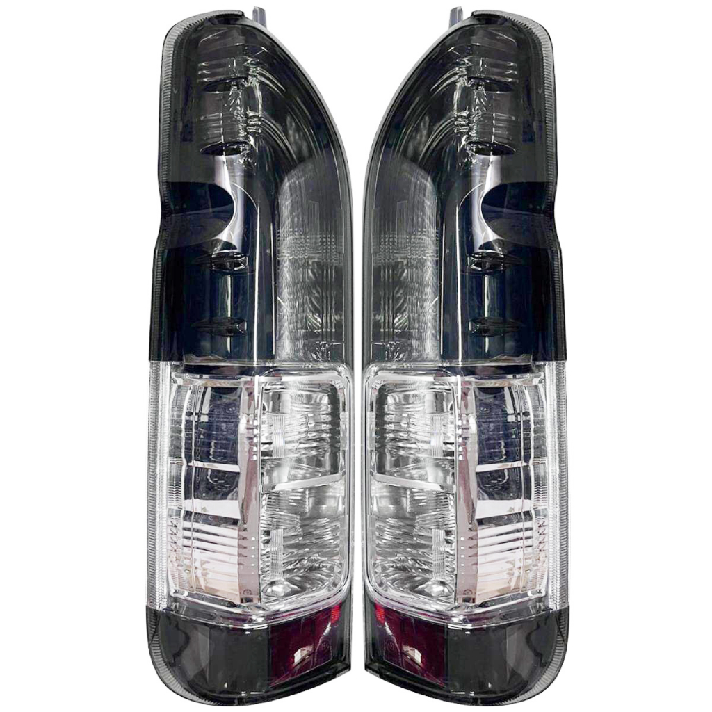 Hiace Tail Lamp Tail Light Black Taillamp Taillight 2014-2018 for ...