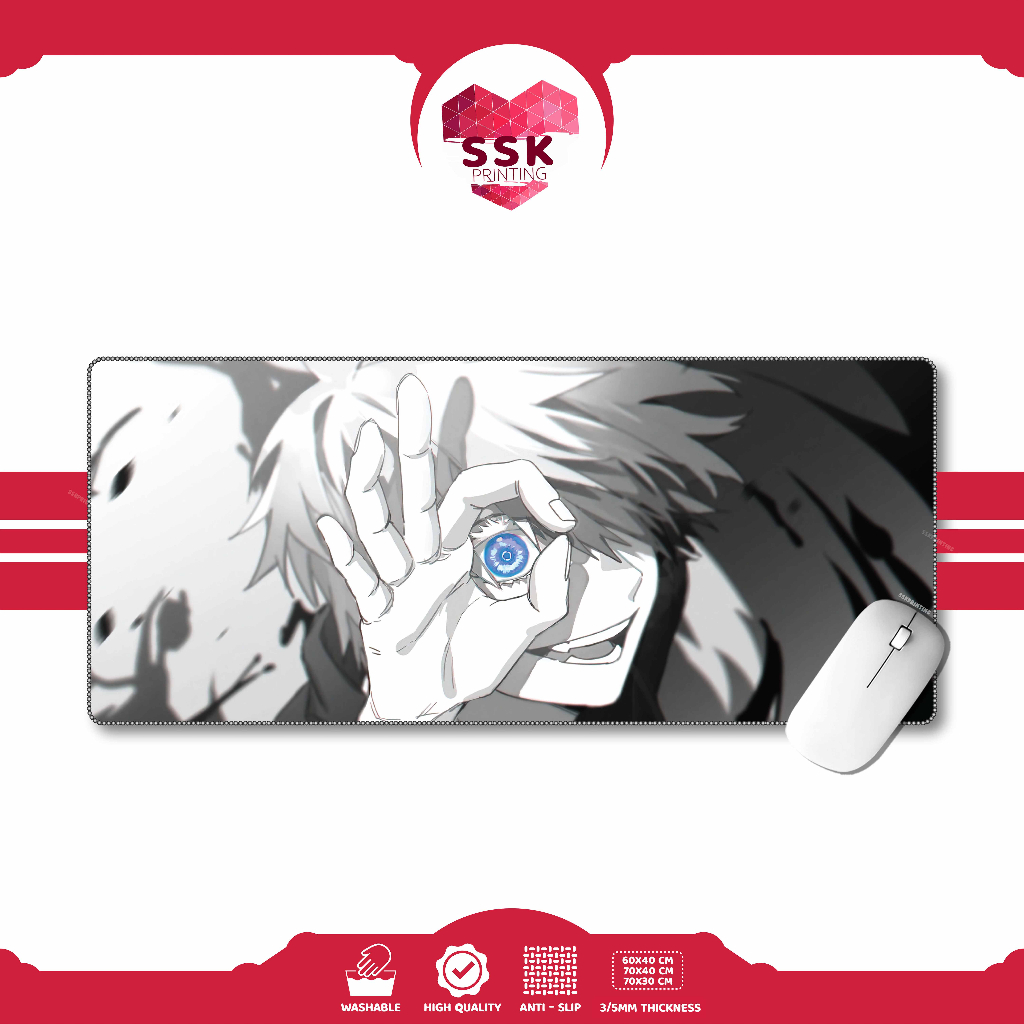 Jujutsu Kaisen Gojo Extended Mousepad | Gaming | Longpad | Deskmat ...