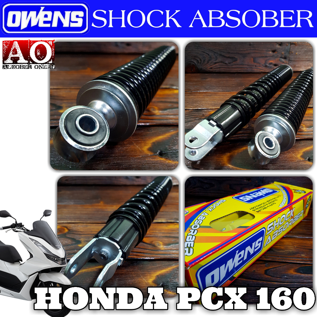 OWENS Rear Shock Absorber HONDA PCX160 DualShock Absorber Set (pair ...