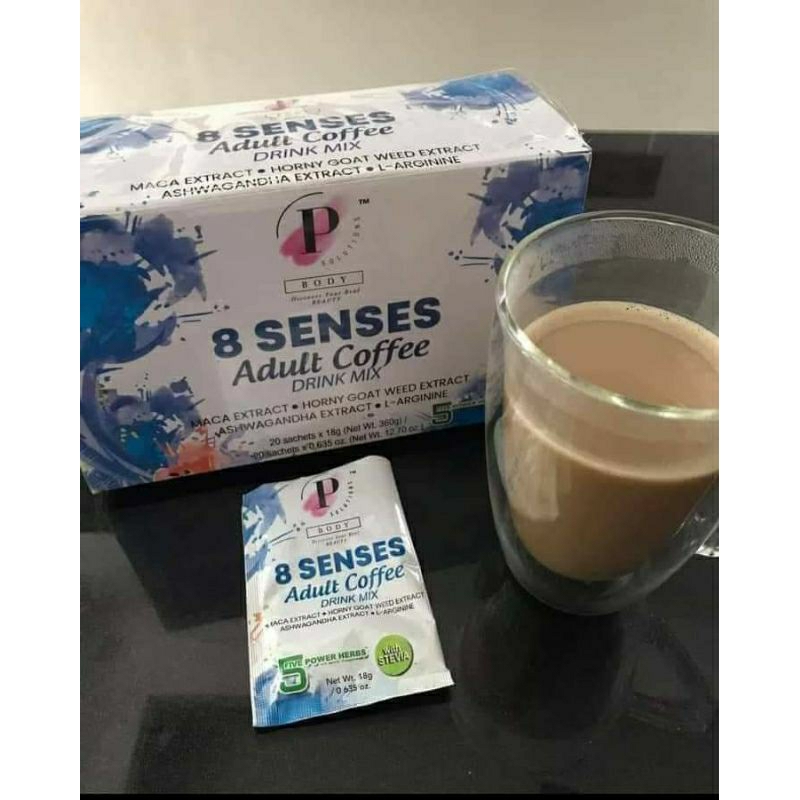 100% AUTHENTIC FIRST VITA PLUS 8 SENSES ADULT COFFEE (1 box/20 sachets ...