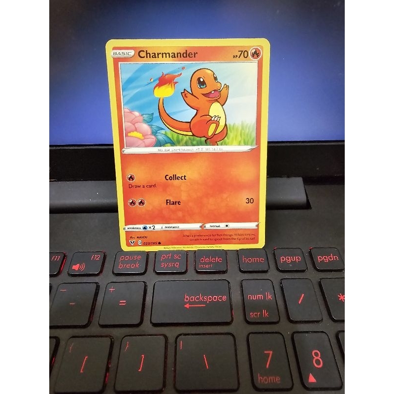 Charmander - 023/185 - Common Sword & Shield: Vivid Voltage Singles ...