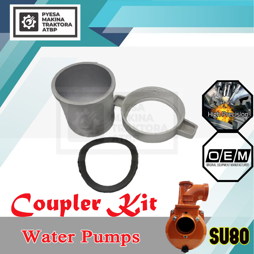 Coupler Kit 3", Hose Connector 3" For SU & Coupled Water Pump | Shopee ...