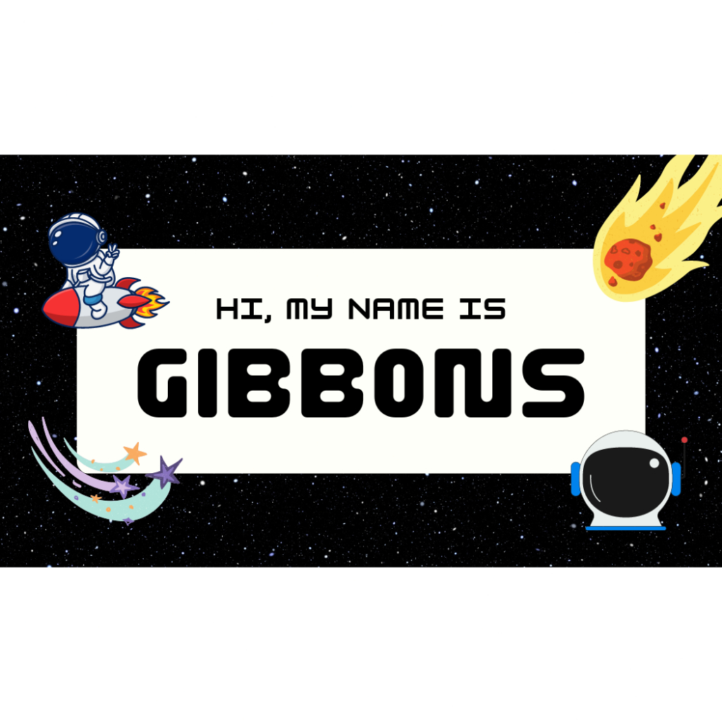 NAME TAG Laminated for school personalized for kids nametag colorful ...