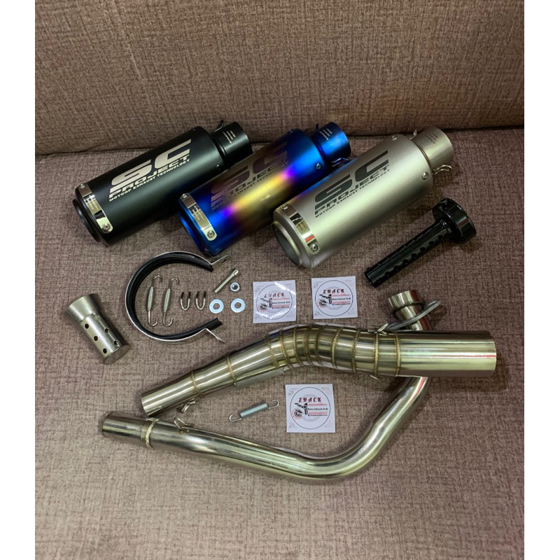 SNIPER 150 V1/V2 & 155/155R (FULL SYSTEM) SC PROJECT CRT MOTO GP ...