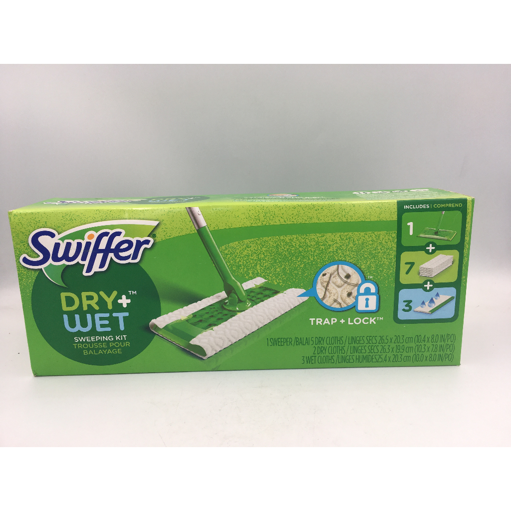 Swiffer Dry+Wet 2-in-1 Sweeping and Mopping Set | Shopee Philippines