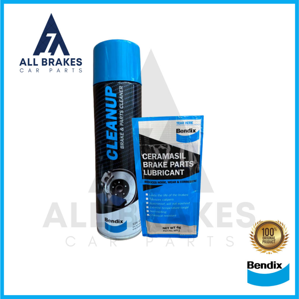 BENDIX Combo Brake parts cleaner (500mL) and Bendix Ceramasil Brake ...
