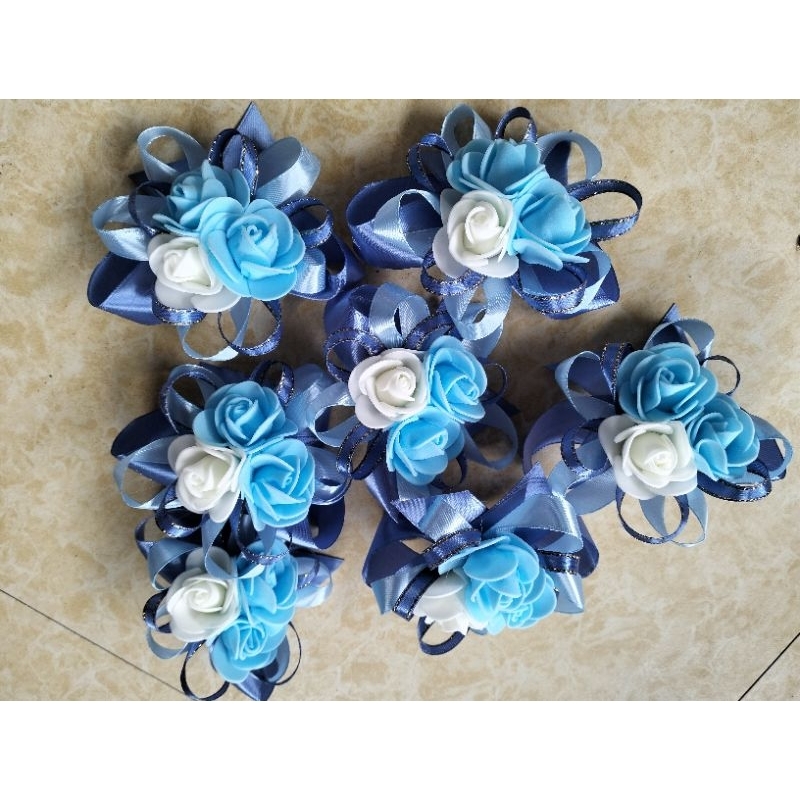 corsage bracelet for bridesmaid/pm color | Shopee Philippines