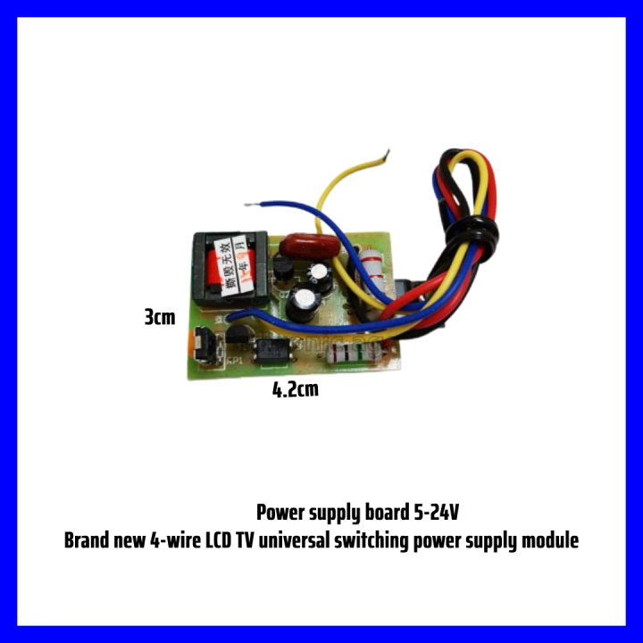 Brand new 4-wire LCD TV universal switching power supply module ...