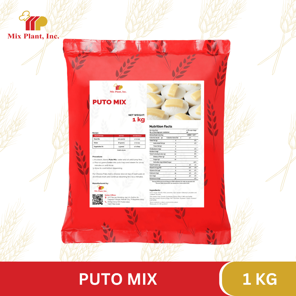 Mix Plant Puto Mix 1KG | Shopee Philippines