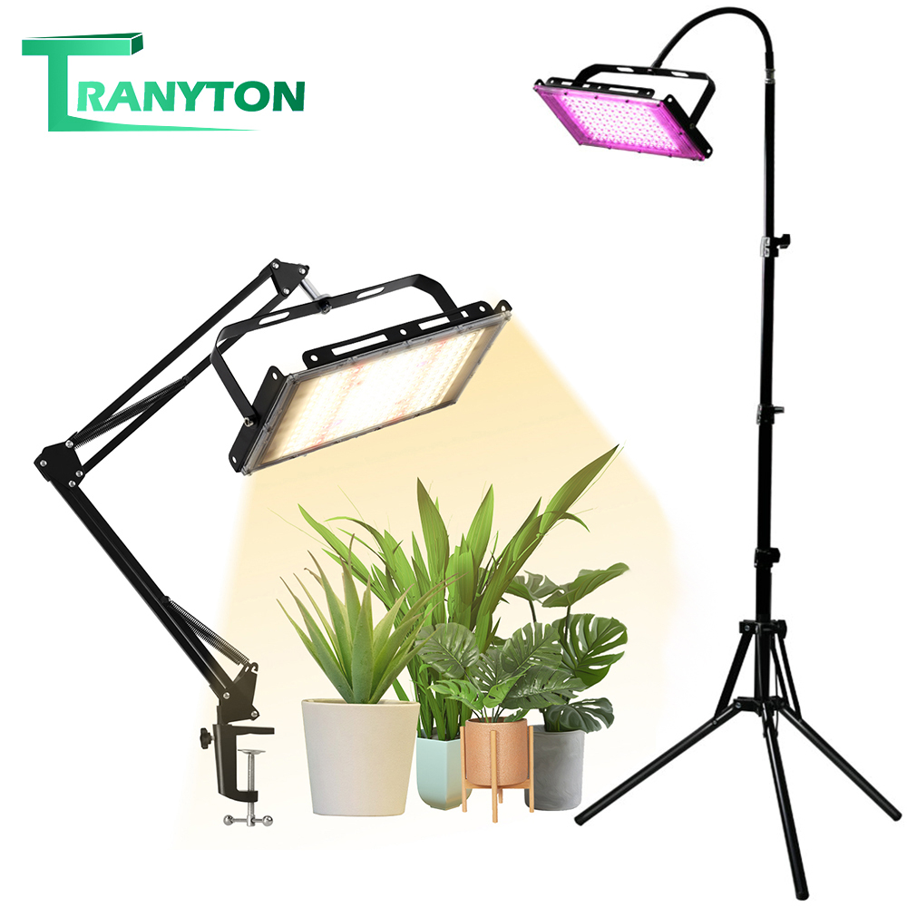 Tranyton 220V Full Spectrum LED Grow Light 50W 100W 150W SMD2835 3000K ...
