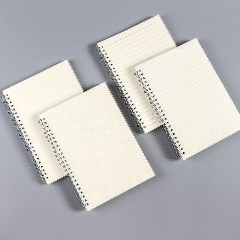 Transparent Softcover Spiral A5 Notebook 80 Sheets (160Pages) Per ...