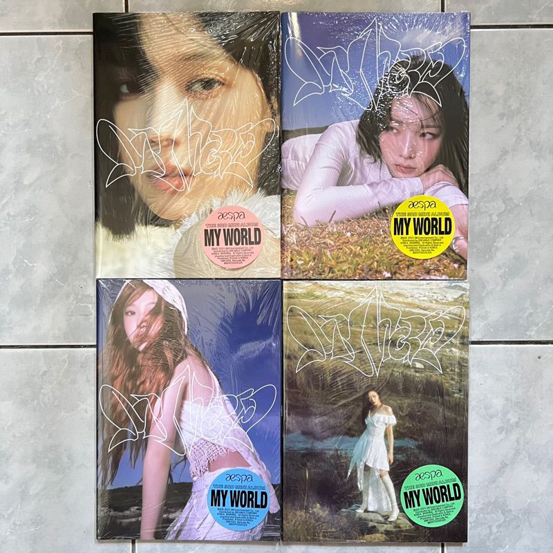 Onhand Sealed Aespa My World Album Intro Ver Shopee Philippines