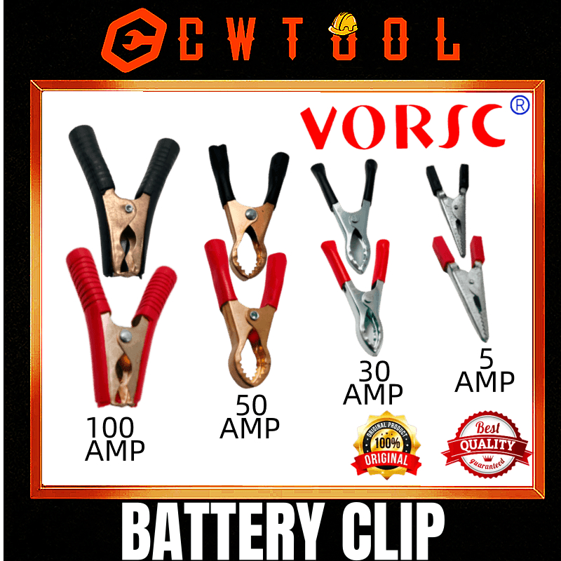 Battery Insulated Clips Clamp 5AMP/30AMP/50AMP 1pc | Shopee Philippines