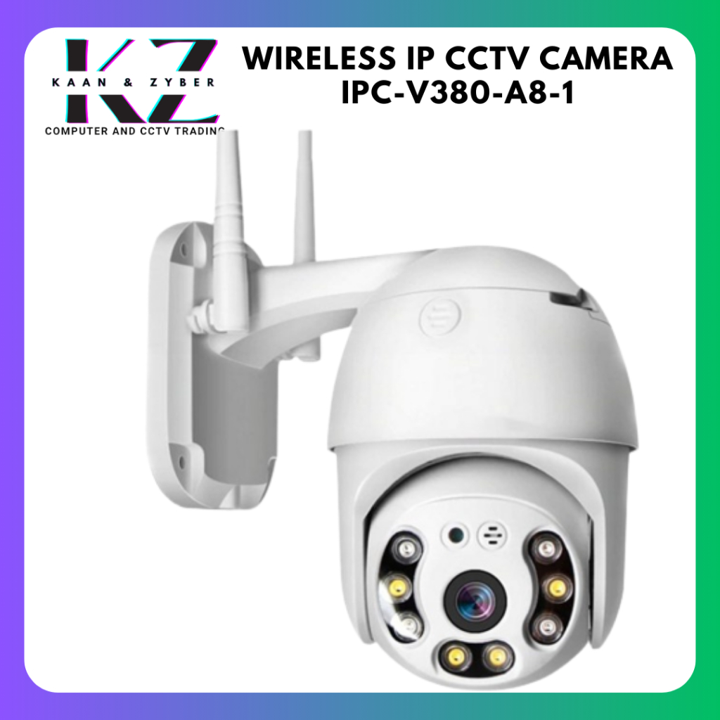 Wireless IP CCTV Camera IPC-V380-A8-1 | Shopee Philippines