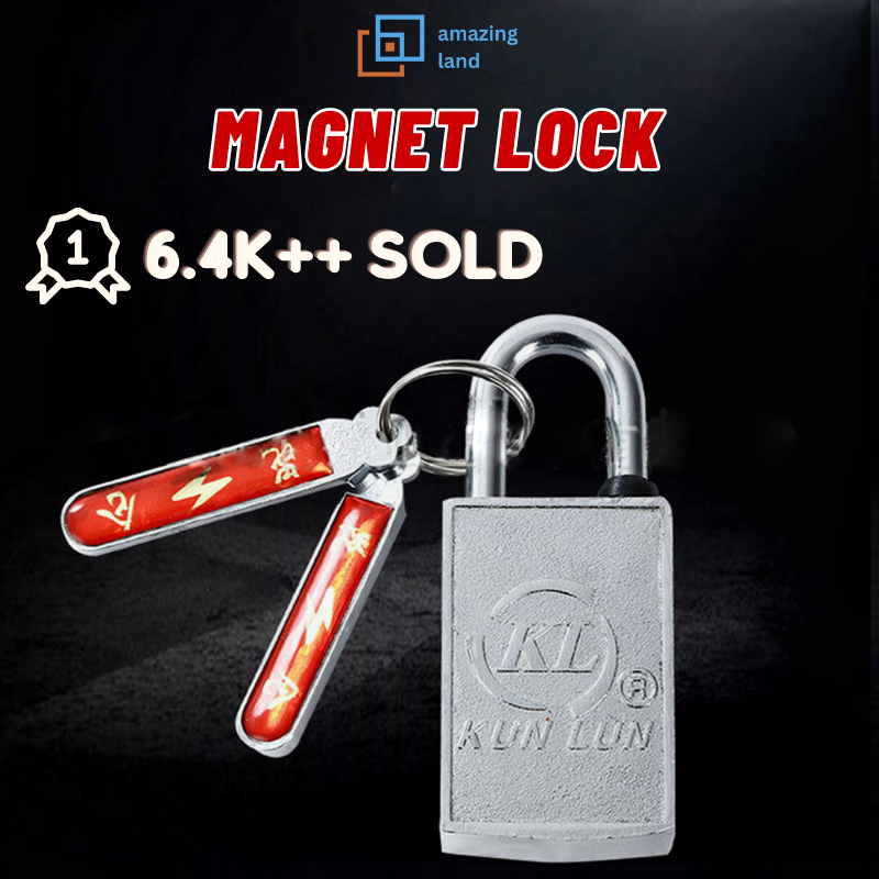 Magnetic Padlock Anti-theft Technology Anti-rust Lock Amazingland ... Magnetic Padlock Anti-theft Technology Anti-rust Lock Amazingland ...