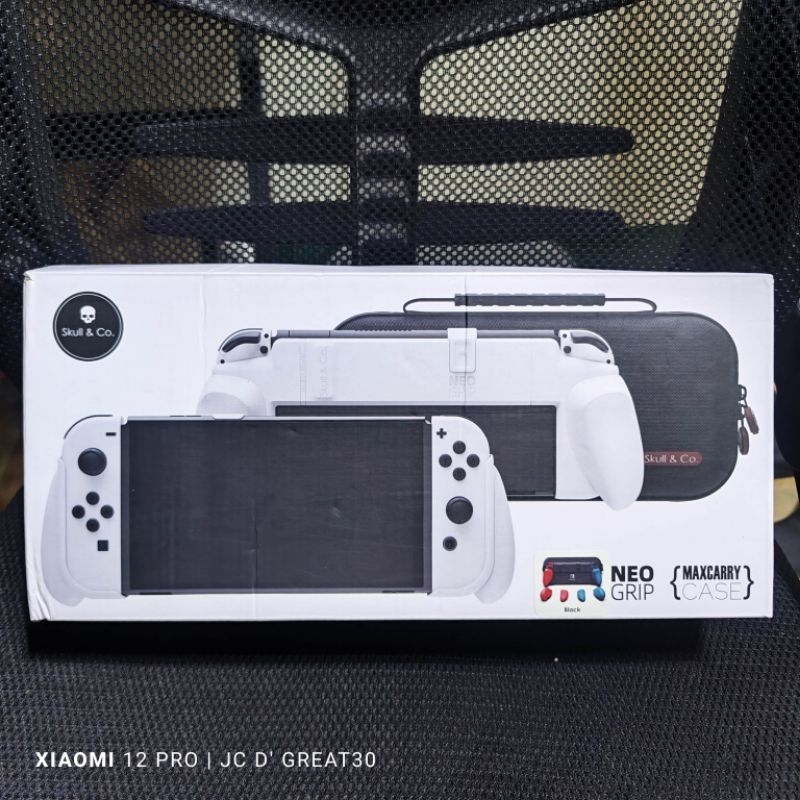 Skull & co Max carry & neo grip for Nintendo switch oled | Shopee ...