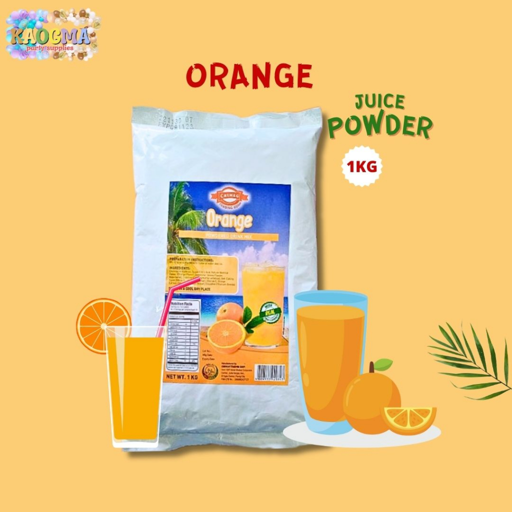 ORANGE Juice - Powdered Drink Mix - 500G/1KG | Shopee Philippines