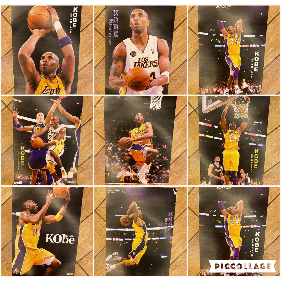 KOBE BRYANT NBA POSTERS - BASKETBALL POSTERS | Shopee Philippines