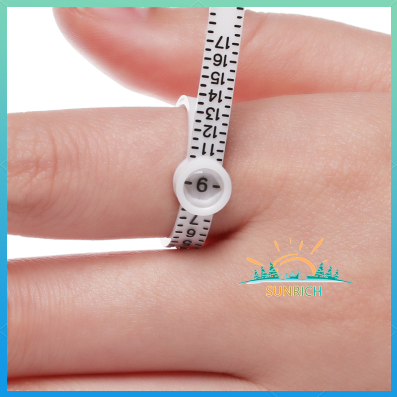 Ring Sizing Tool US Ring Sizer Measure with Magnifier Finger Gauge ...
