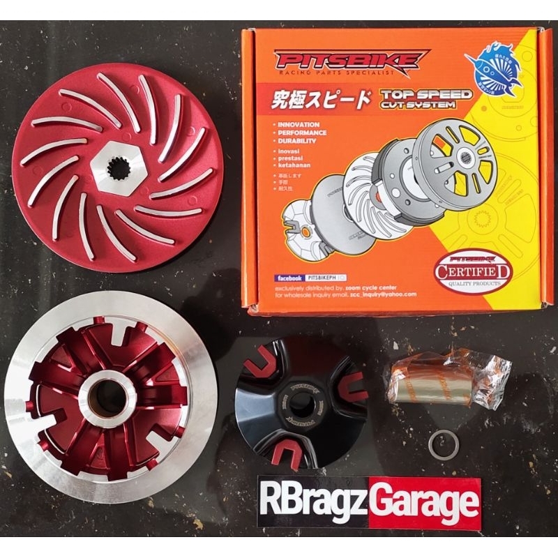 Pitsbike Pulley Set Version 3 (13.5° Hyper Pin) - Nmax V1 | Shopee ...