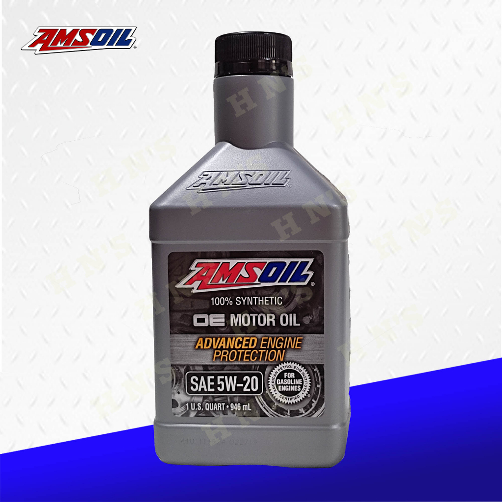 AMSOIL OE 5W-20 Fully Synthetic Engine Oil 1 qt ( for gasoline engines ) | Shopee Philippines