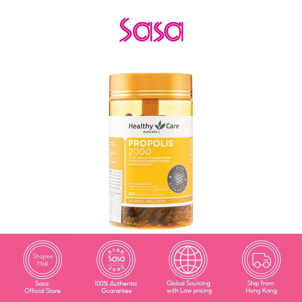 Healthy Care Propolis 2000 (200 Capsules) | Shopee Philippines