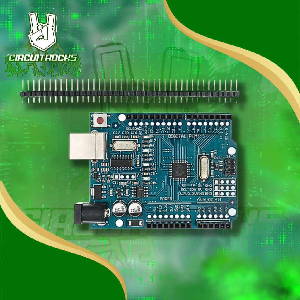 Circuitrocks Uno R3 Development Board Atmega328P Ch340G With Straight ...