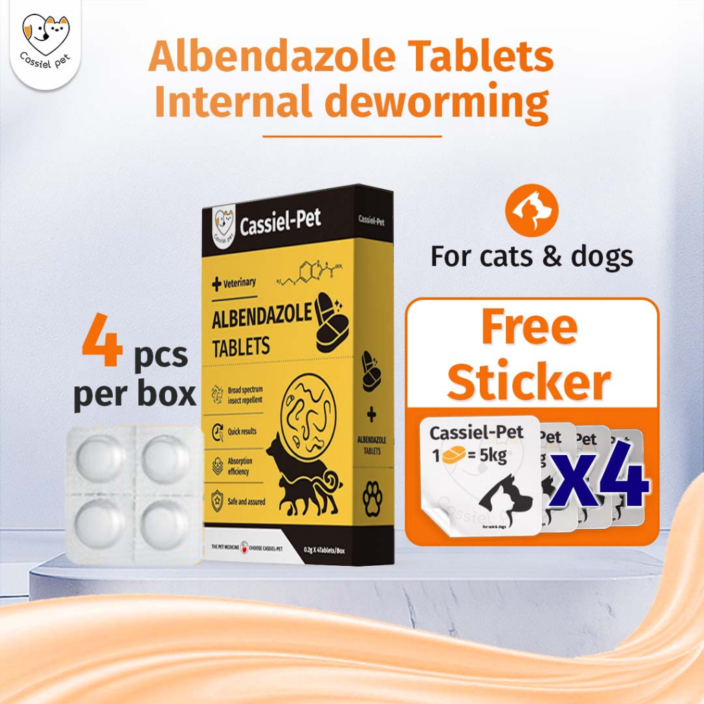 Cassiel Pet Tick and Flea Spot Treatment for Cat & Dog Anti-Flea Anti ...