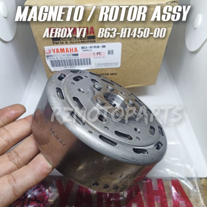 AEROX V1 MAGNETO / ROTOR ASSY (B63-H1450-00) | Shopee Philippines