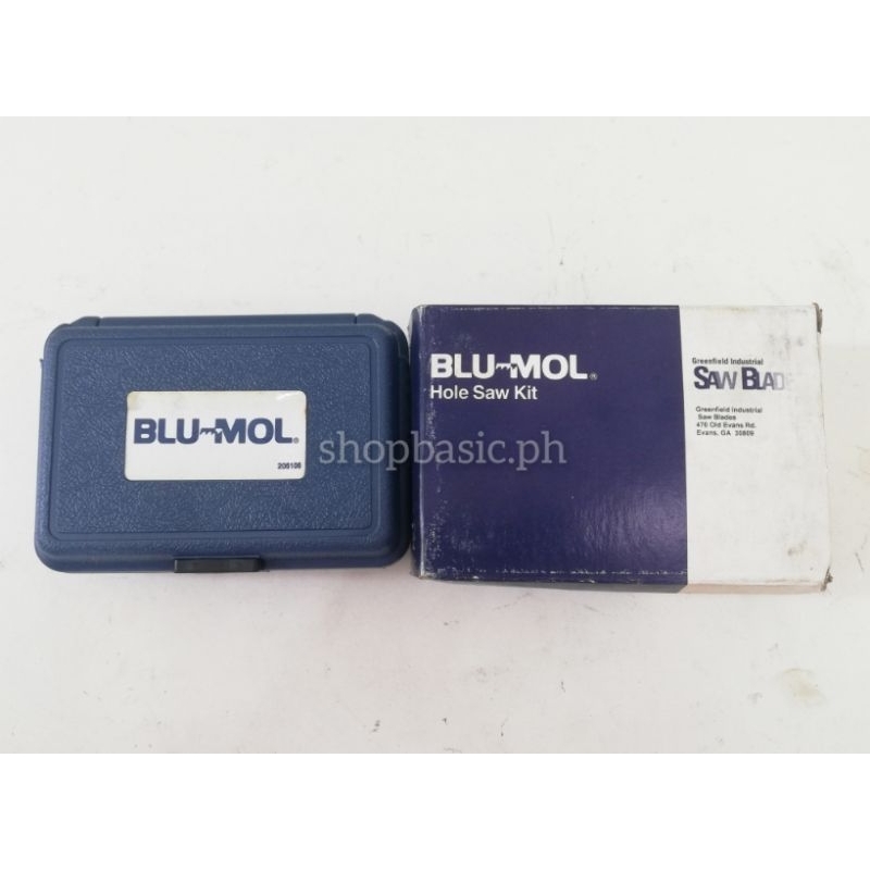 Original BLU-MOL Hole Saw Kit . | Shopee Philippines